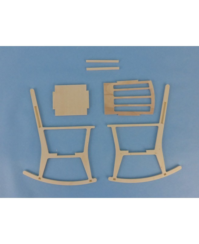 Rocking chair 1/4ème en kit